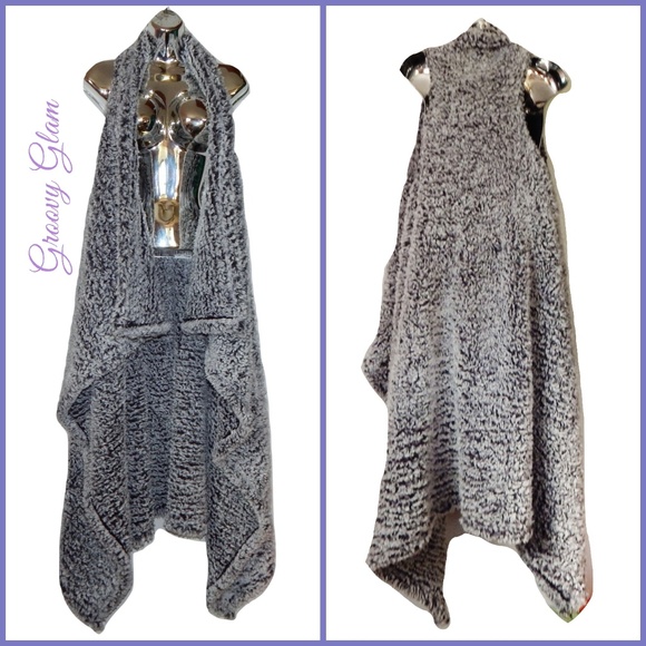 Groovy Glam | Jackets & Coats | Long Waterfall Vest By Groovy Glam ...